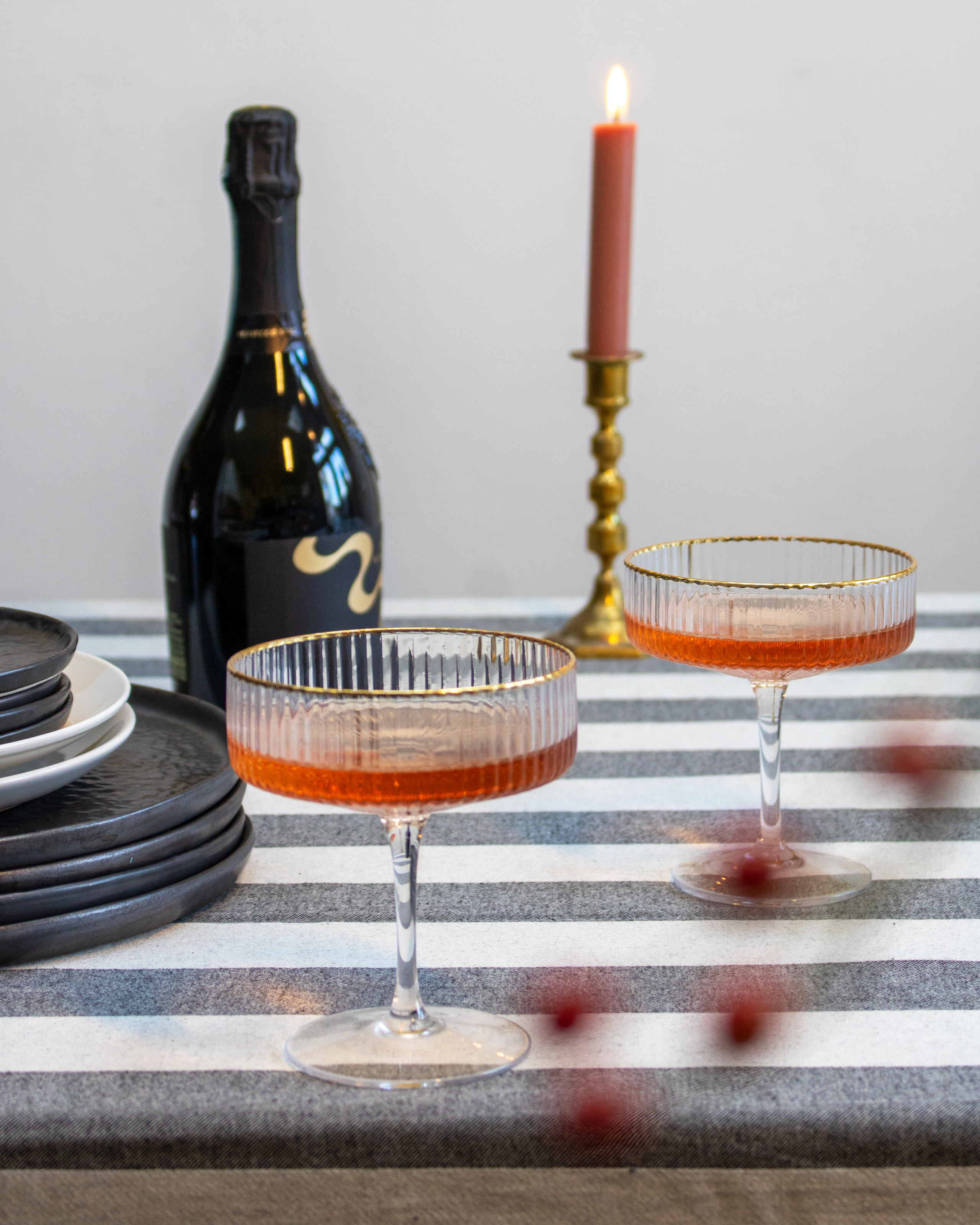 Table Label - Antraciet Tafelkleden van 100% Katoen