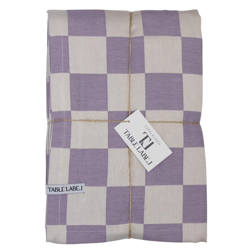 Table Label - Geblokte Tafelkleden van 100% Katoen